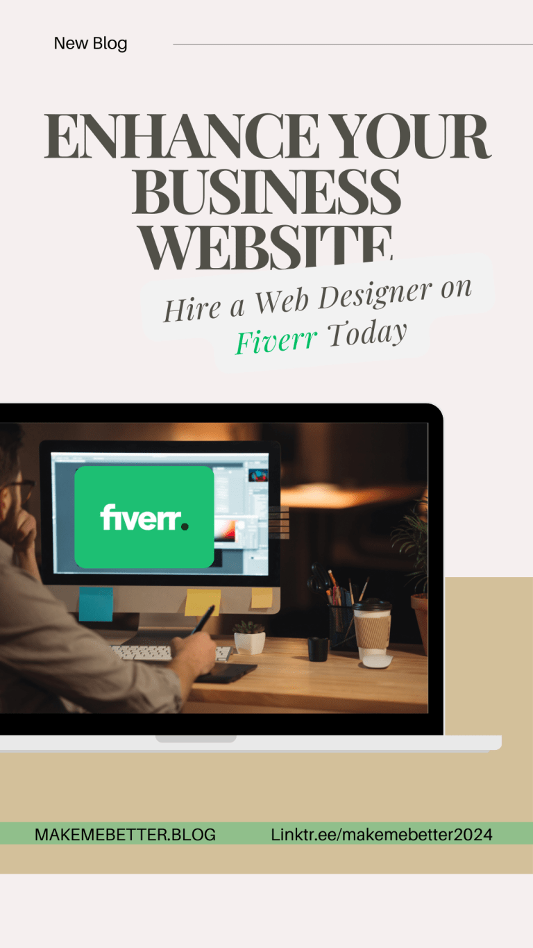 Why You Should Hire a Web Designer on Fiverr for Your Business – Make ...