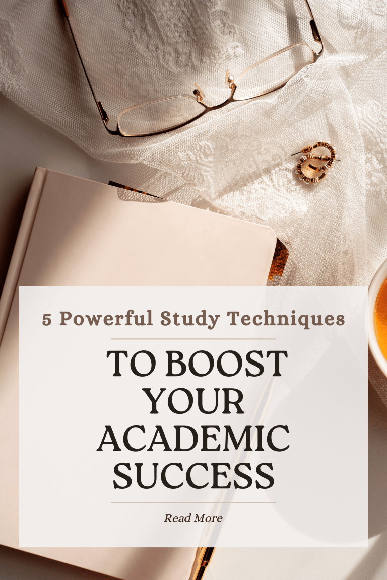 Ace Your Studies: The Ultimate Guide to Study Techniques – Make Me ...