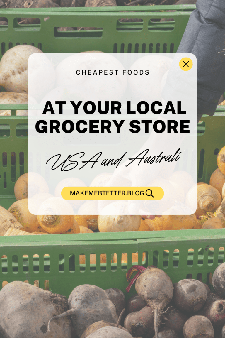 The Cheapest Foods at Your Local Grocery Store: USA and Australia ...