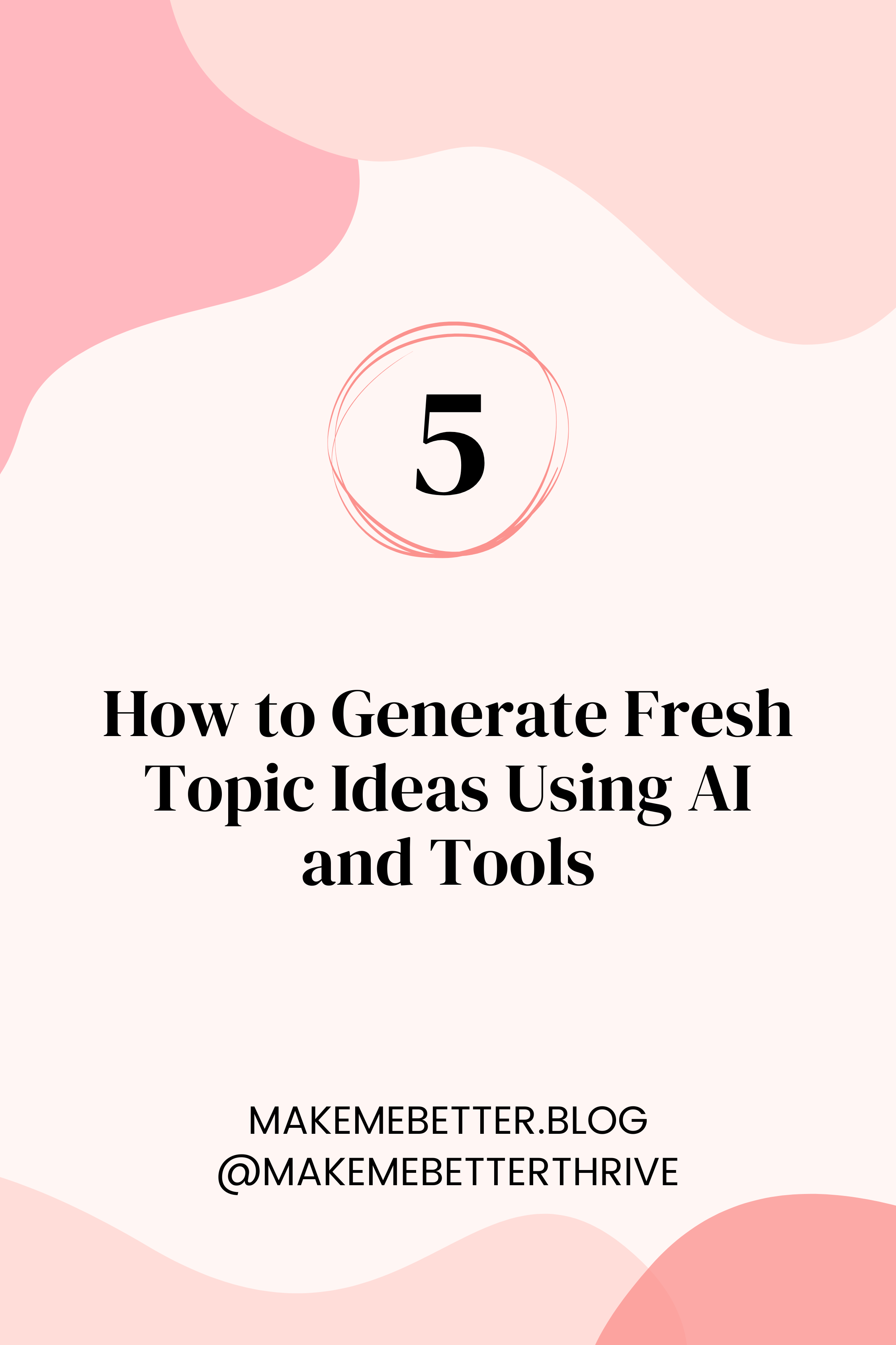 How to Generate Fresh Topic Ideas Using AI and Tools – Make Me Better ...